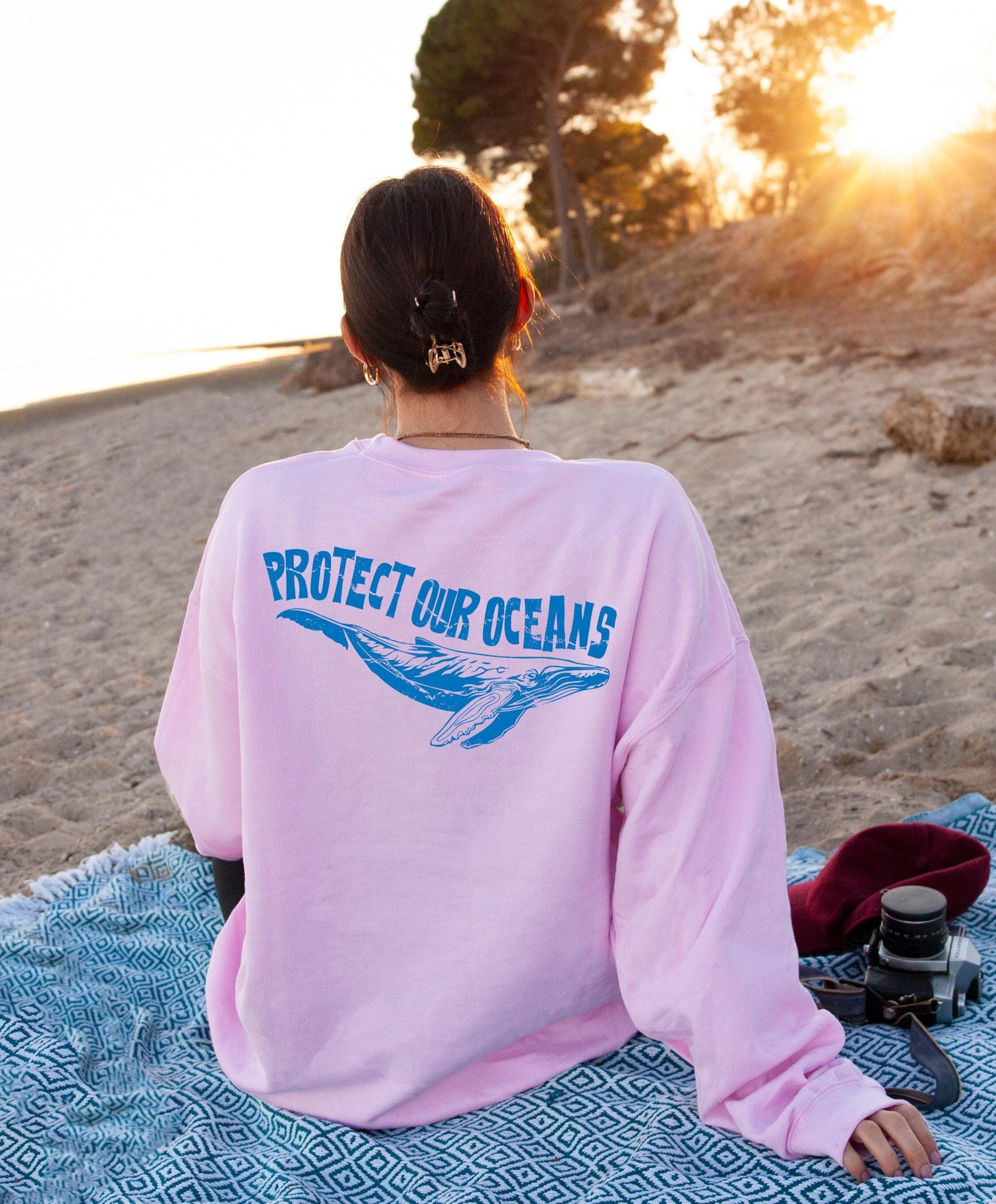 Protect Our Oceans Sweater New V2 – Blue Ocean Project USA