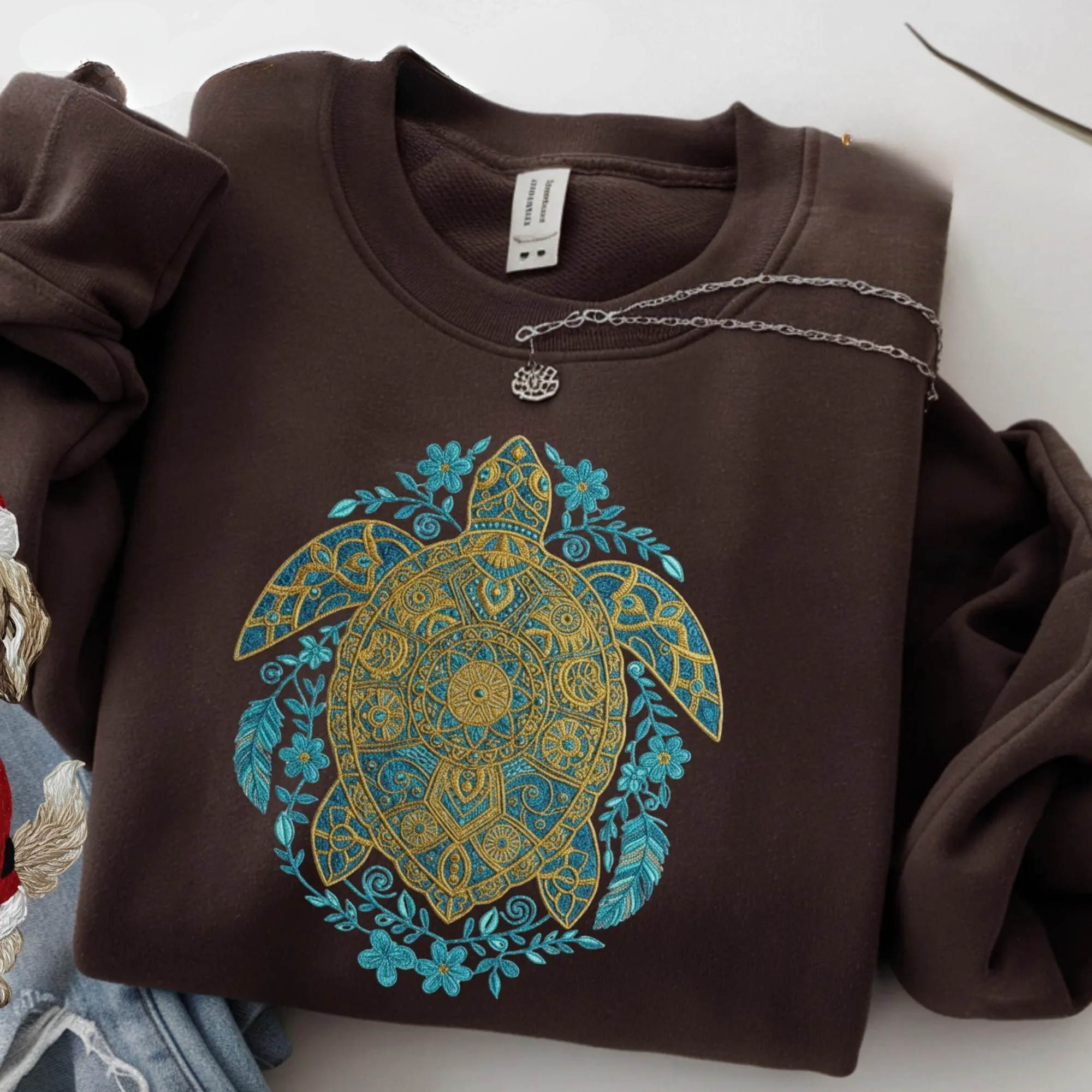 Ocean Turtle Sweater V4 – Blue Ocean Project USA