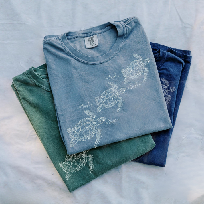 Vintage Turtle Tee V2 – Blue Ocean Project USA
