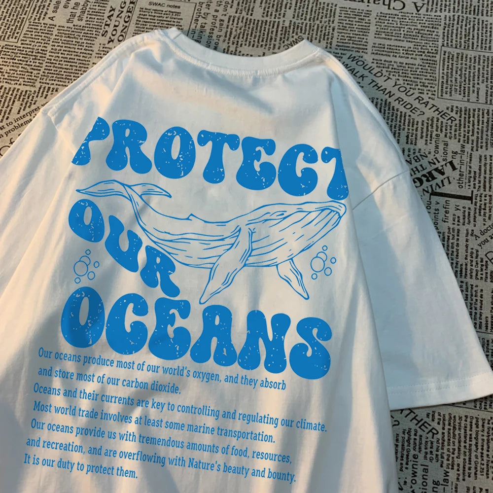 Protect Our Oceans T-Shirt – Blue Ocean Project USA