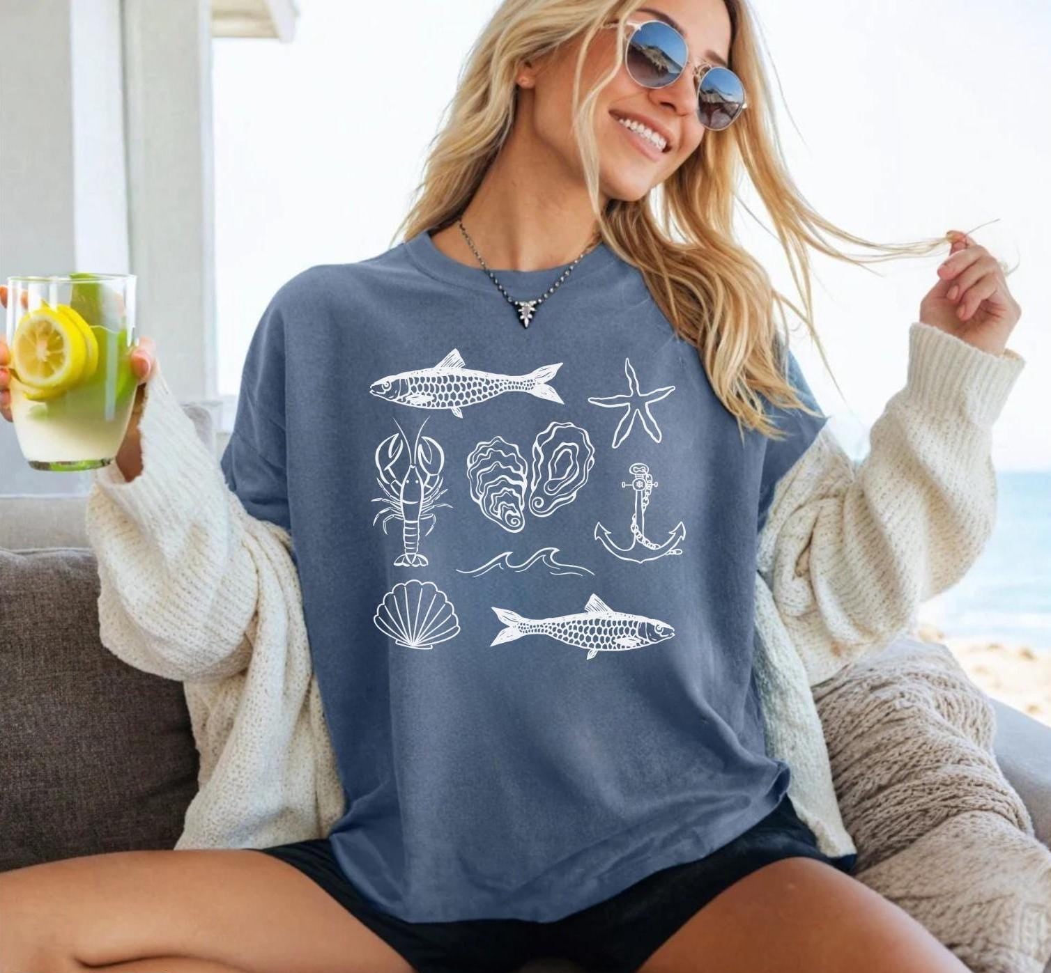 Fish Ocean Tee V2 – Blue Ocean Project USA