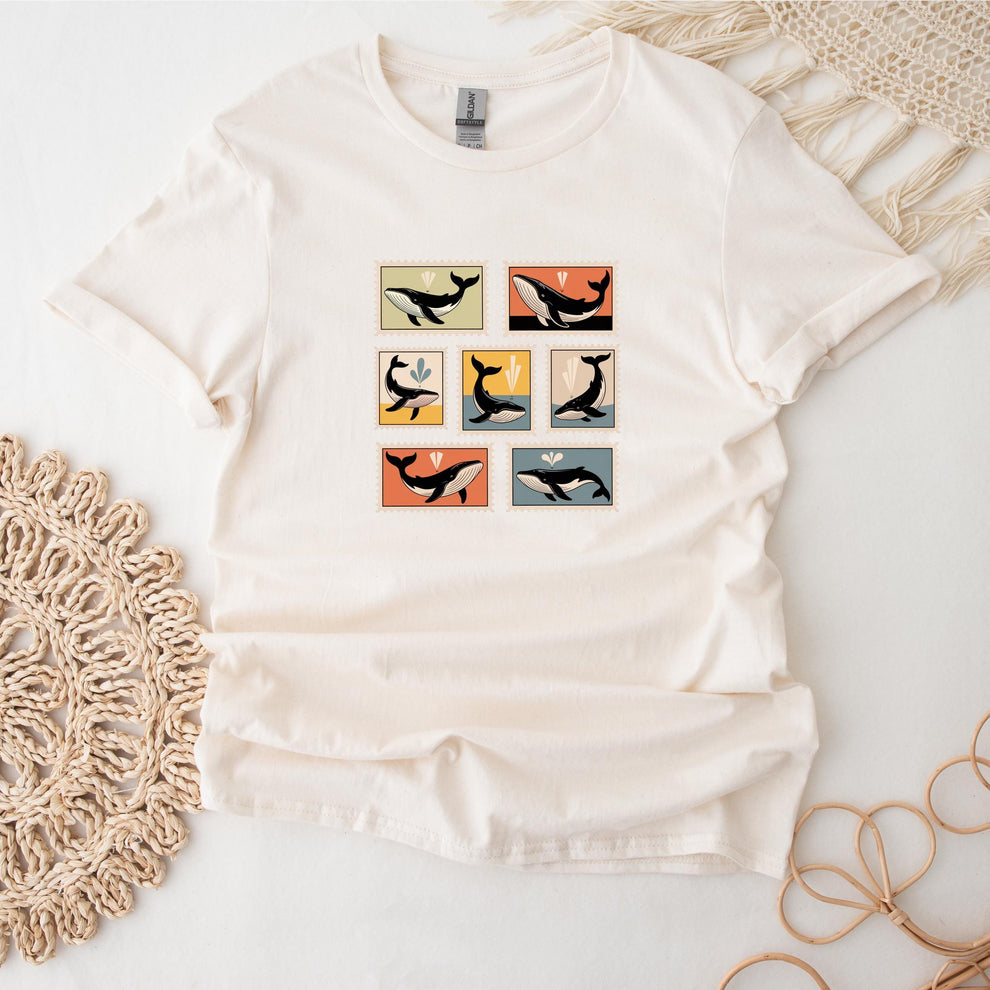 Blue Whale Vintage Tee – Blue Ocean Project USA