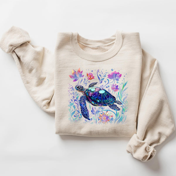 Sea Turtle Color Sweater – Blue Ocean Project USA